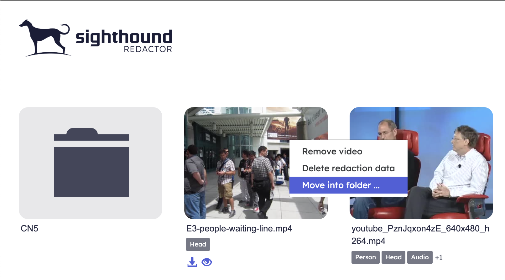 Release Notes Sighthound Redactor Documentation Release Notes Sighthound Redactor Documentation